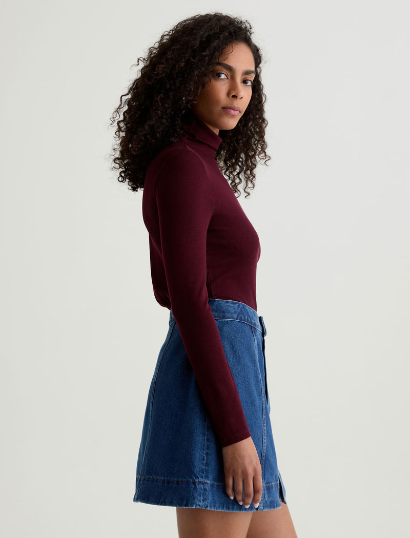 Women Chels Turtleneck Winery at AG Jeans Official Store