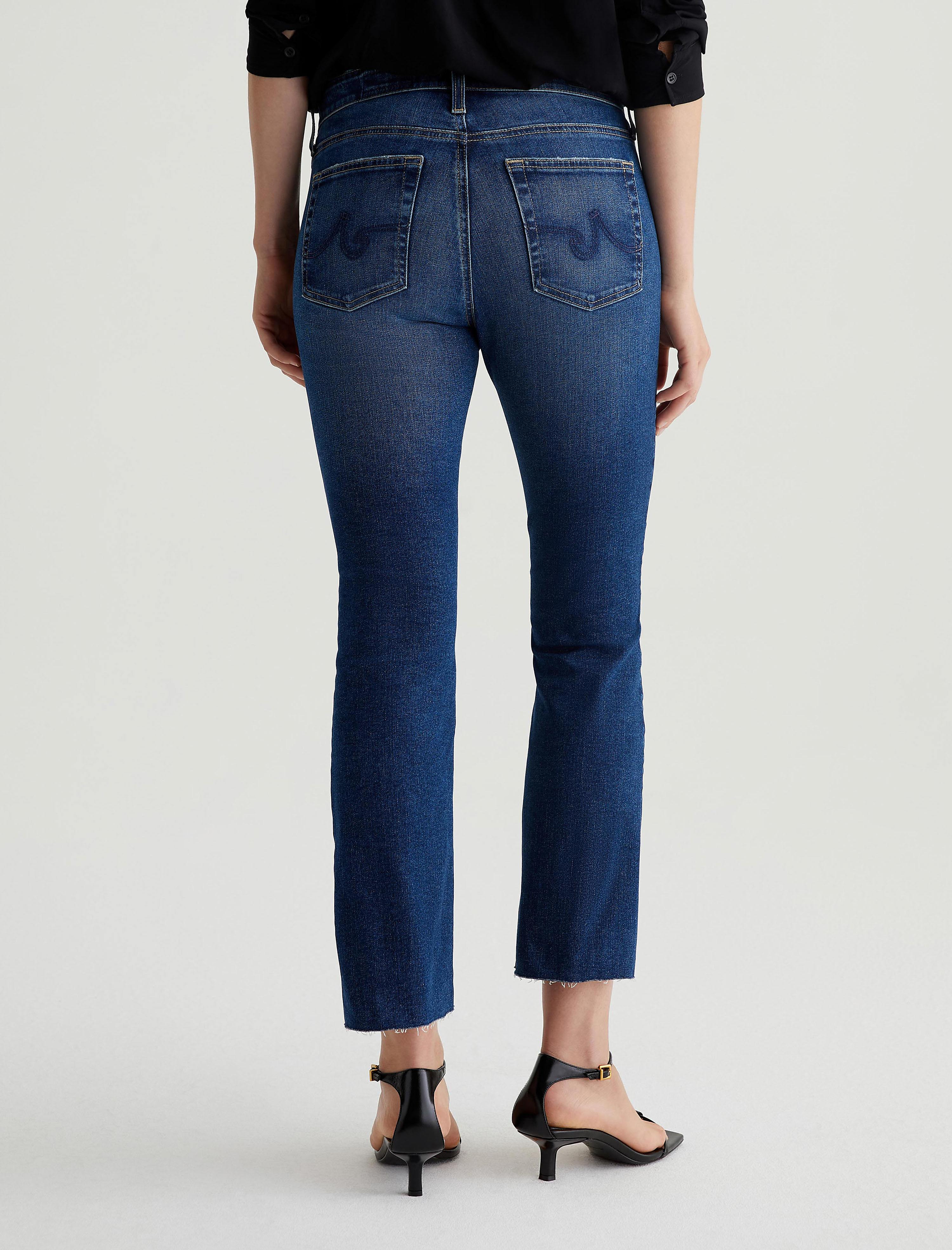 AG Jeans Farrah ミッド Rise Crop Boot Jean in Alchemy レディース