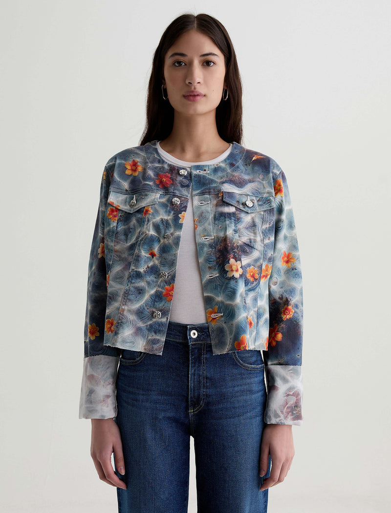 Women Robyn Jacket Water Flower at AG Jeans Official Store