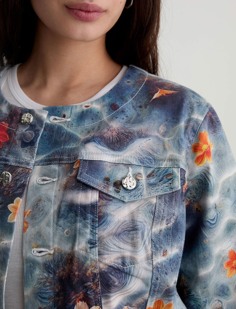Women Robyn Jacket Water Flower at AG Jeans Official Store
