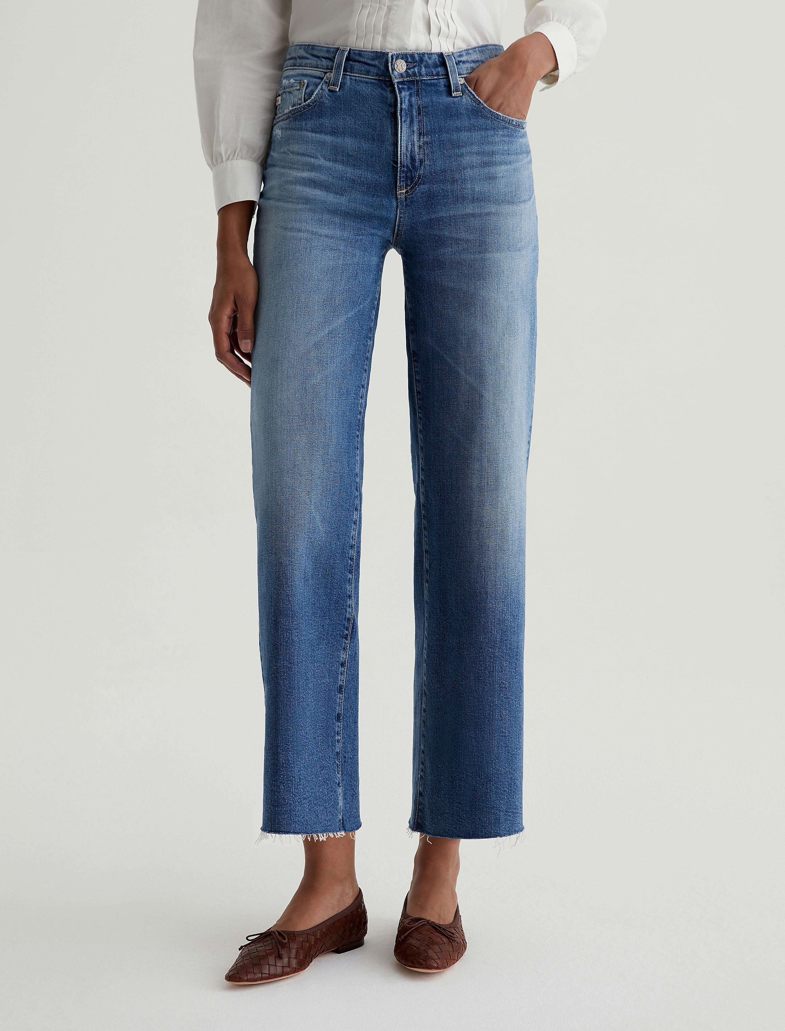 Women Saige Wide Leg Crop 16 Years Postcard at AG Jeans Official Store