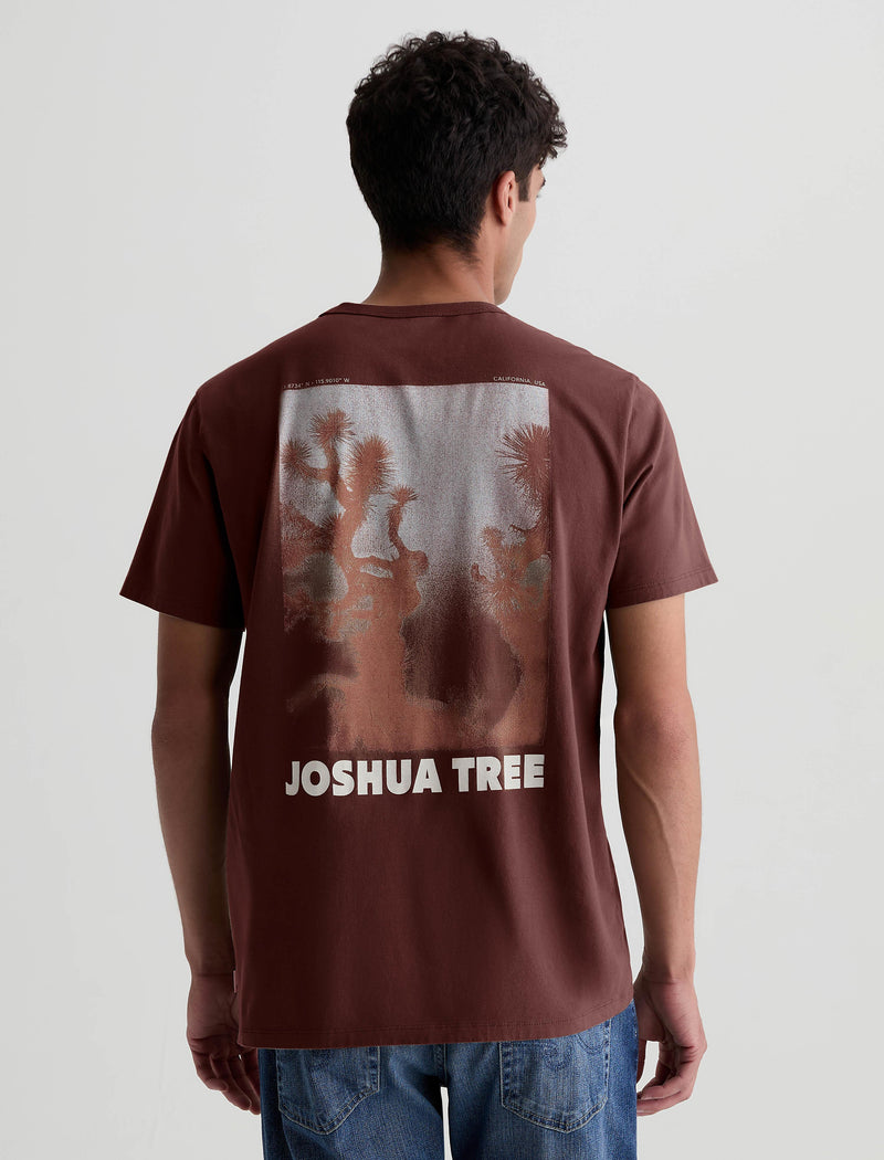 Mens Bryce Crew Joshua Tree Dark Walnut at AG Jeans Official Store