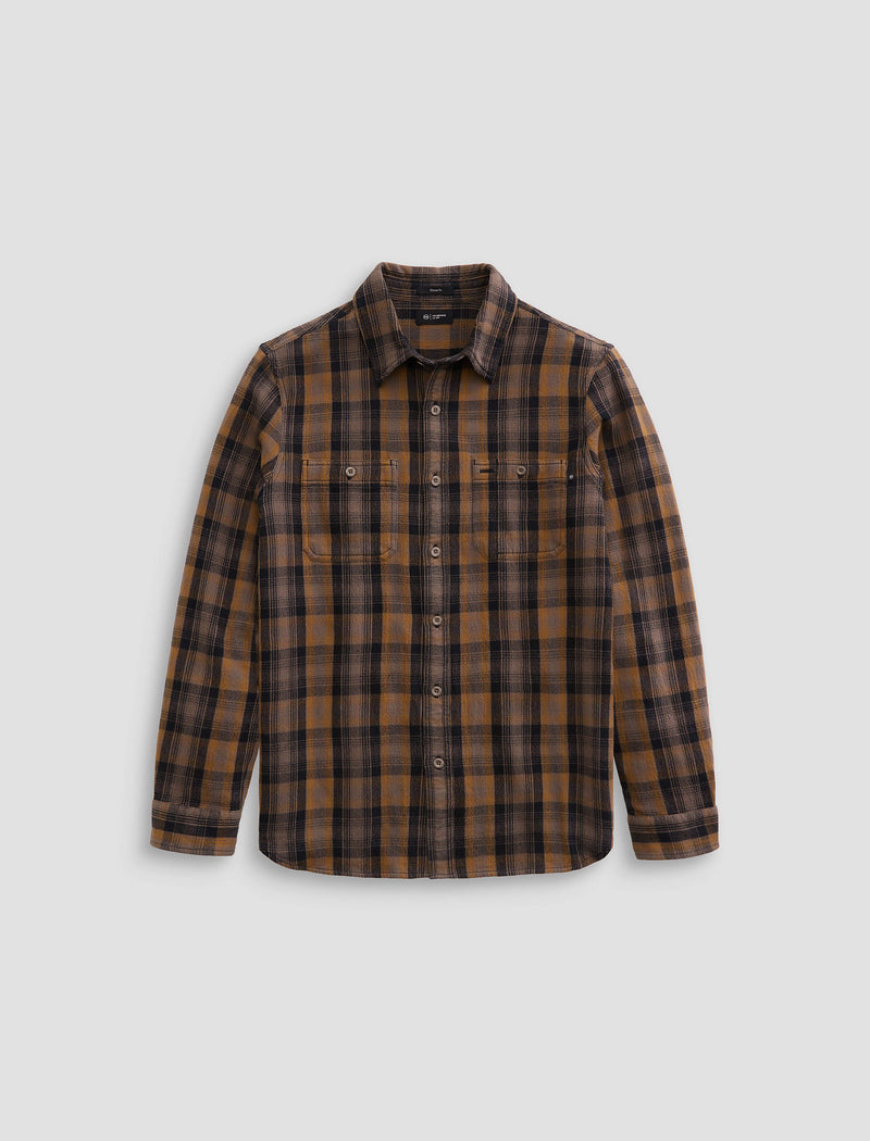 Men Mason Work Shirt Yellow Multi at AG Jeans Official Store