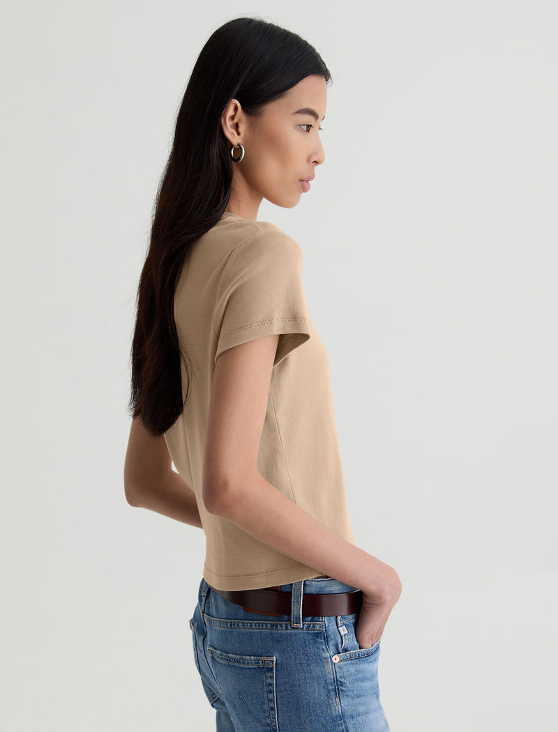 Women Sadie Crew Khaki Sand at AG Jeans Official Store