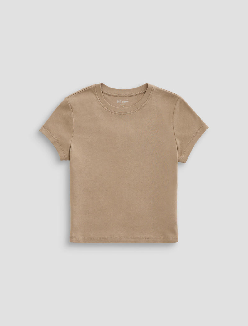 Women Sadie Crew Khaki Sand at AG Jeans Official Store