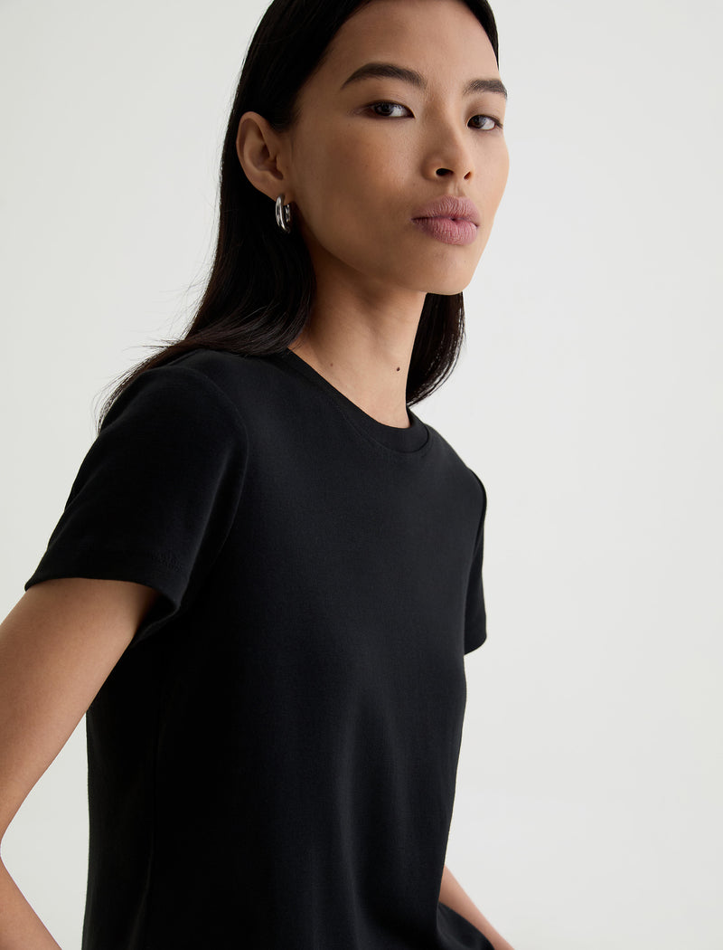 Women Sadie Crew Super Black at AG Jeans Official Store