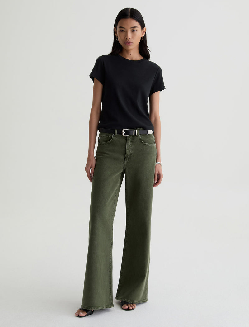 Women Sadie Crew Super Black at AG Jeans Official Store
