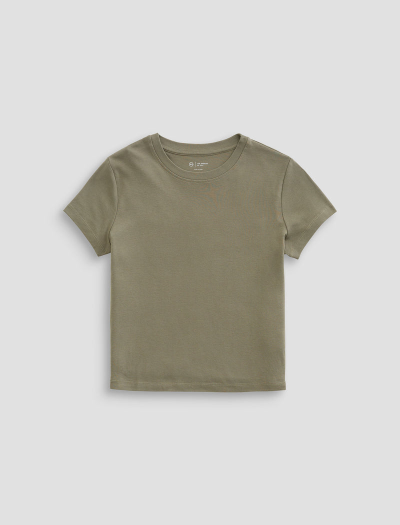 Women Sadie Crew Spruce Green at AG Jeans Official Store