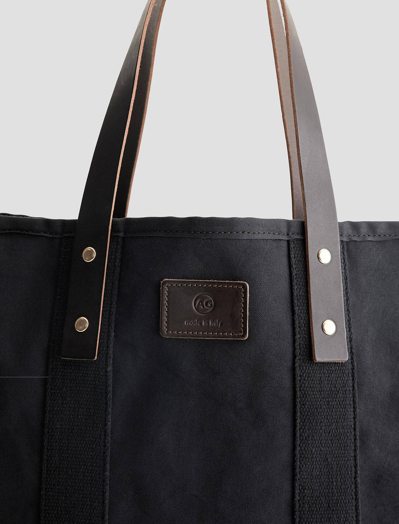 Unisex Amalfi Tote Black at AG Jeans Official Store