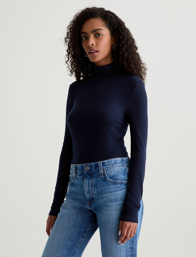 Womens Chels Turtleneck Deep Trenches at AG Jeans Official Store