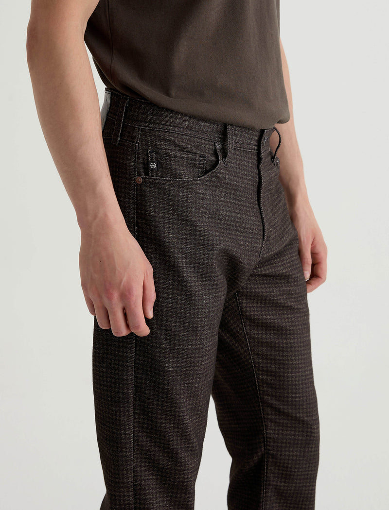 Men Everett Textured Houndstooth Black Multi at AG Jeans Official Store