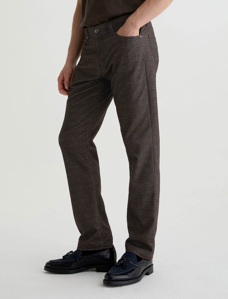 Men Everett Textured Houndstooth Black Multi at AG Jeans Official Store