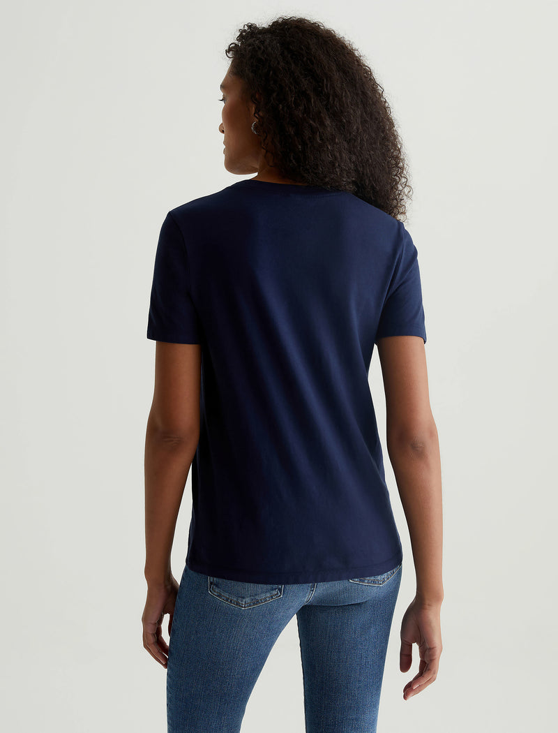 Womens Jagger Crew Deep Navy at AG Jeans Official Store