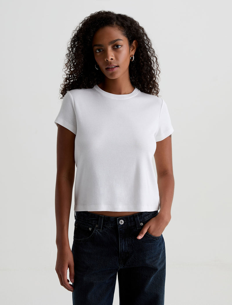 Women Sadie Crew Powder at AG Jeans Official Store