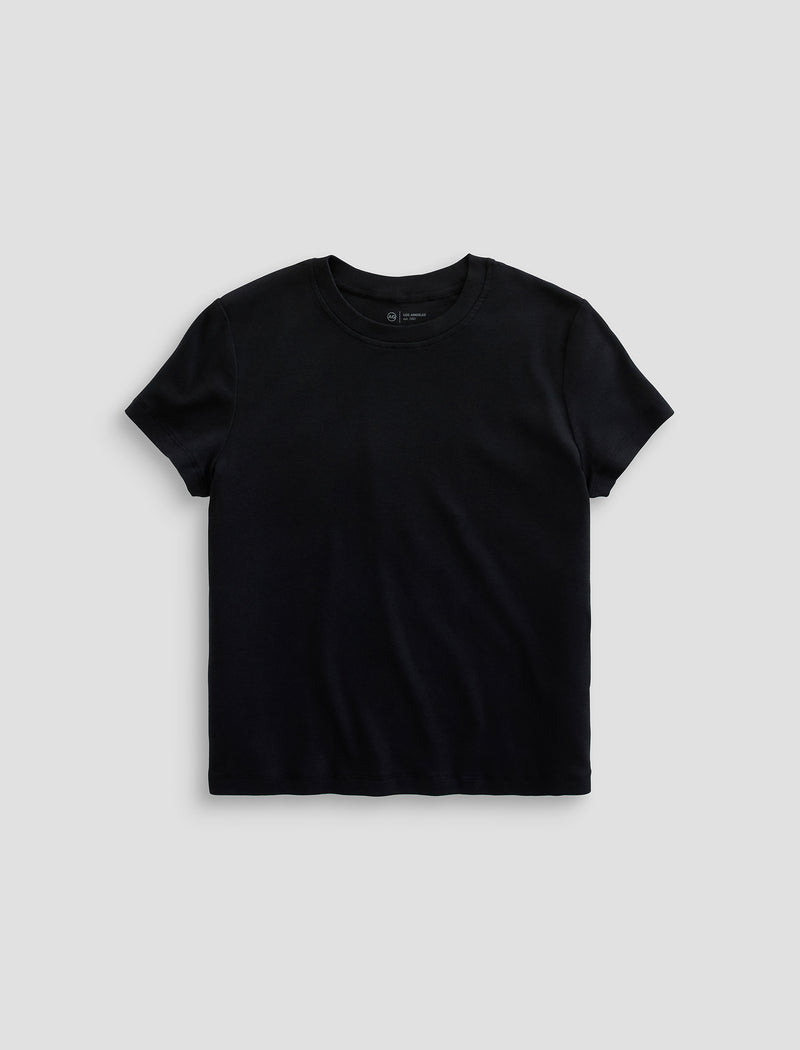 Women Sadie Crew Super Black at AG Jeans Official Store