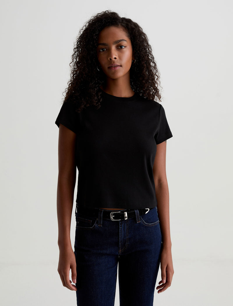 Women Sadie Crew Super Black at AG Jeans Official Store