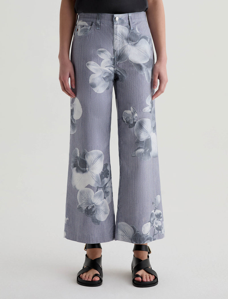 Women Saige Wide Leg Crop SUD Orchid at AG Jeans Official Store