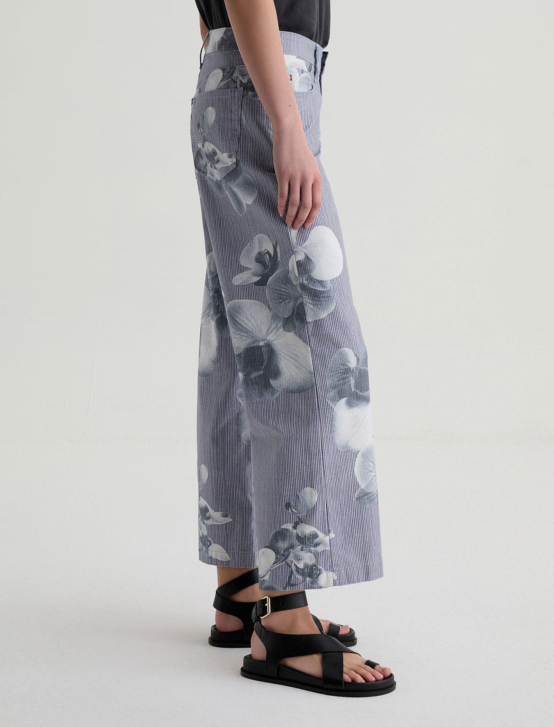 Women Saige Wide Leg Crop SUD Orchid at AG Jeans Official Store